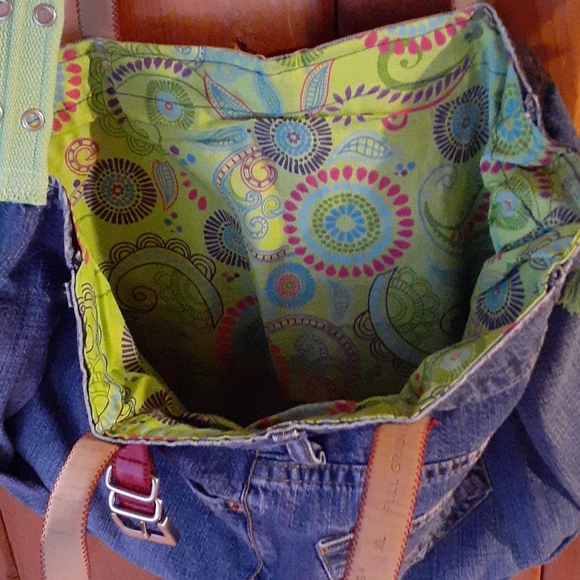 Twisted Trunk | Bags | Upcycled Ralph Lauren Blue Jean Tote | Poshmark